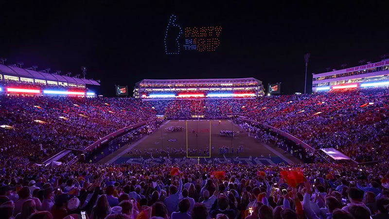 Mississippi Drone Shows by Sky Elements