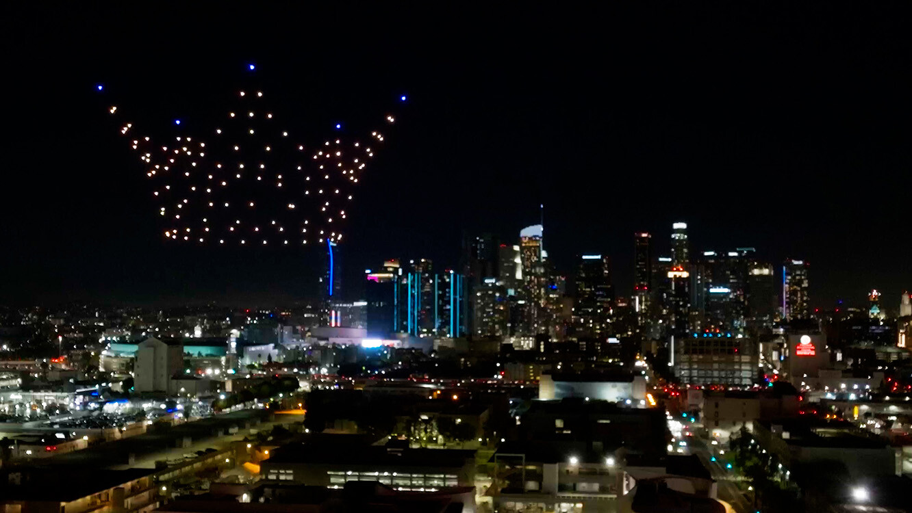 Drone Show for the GRAMMY Awards
