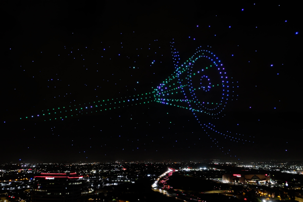 Angels Fly Epic Star Wars Tribute in this Anaheim Drone Show
