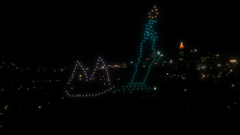 Drone Light Show Atlanta Georgia | Professional Drone Shows in Atlanta