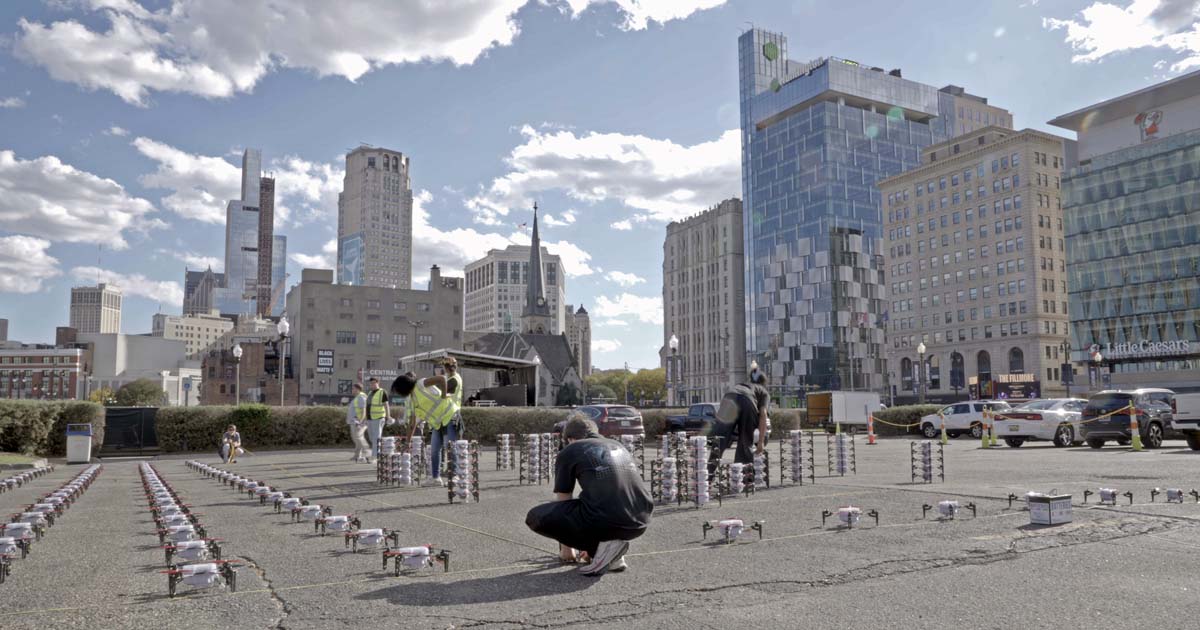Detroit Drone Shows | Sky Elements Drone Shows