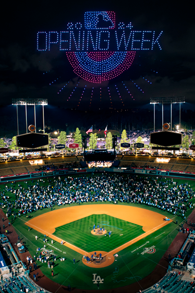MLB Drone Show | Sky Elements Drone Shows