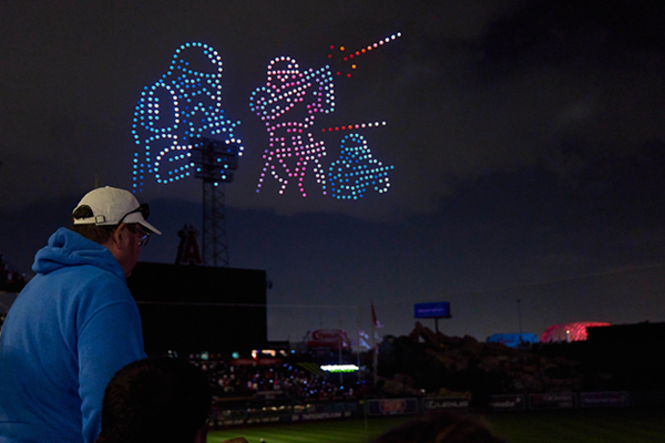 Angels Fly Epic Star Wars Tribute in this Anaheim Drone Show